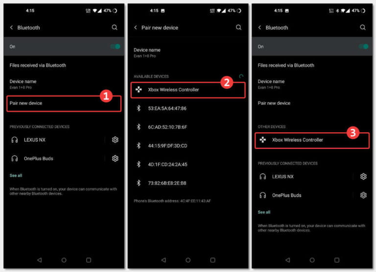 How to Connect Xbox Controller to Your Android Phone via Bluetooth ...